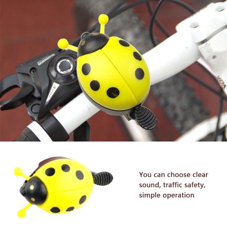 Bike Bell Plastic Cartoon Bicycle Alarming Ring Insect Small Bell ...