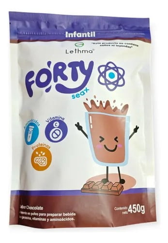 LETHMA | Forty seax INFANTIL| 450gr sabor chocolate | Walmart en línea