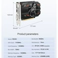 Radeon RX 550 Graphics Card, 4GB GDDR5 128-bit DirectX 12 PCI Express 3 ...