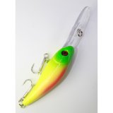 Wildlife Lures 3" inch Bunker Hard Fishing Lure Bait (Neon Deepwater ...
