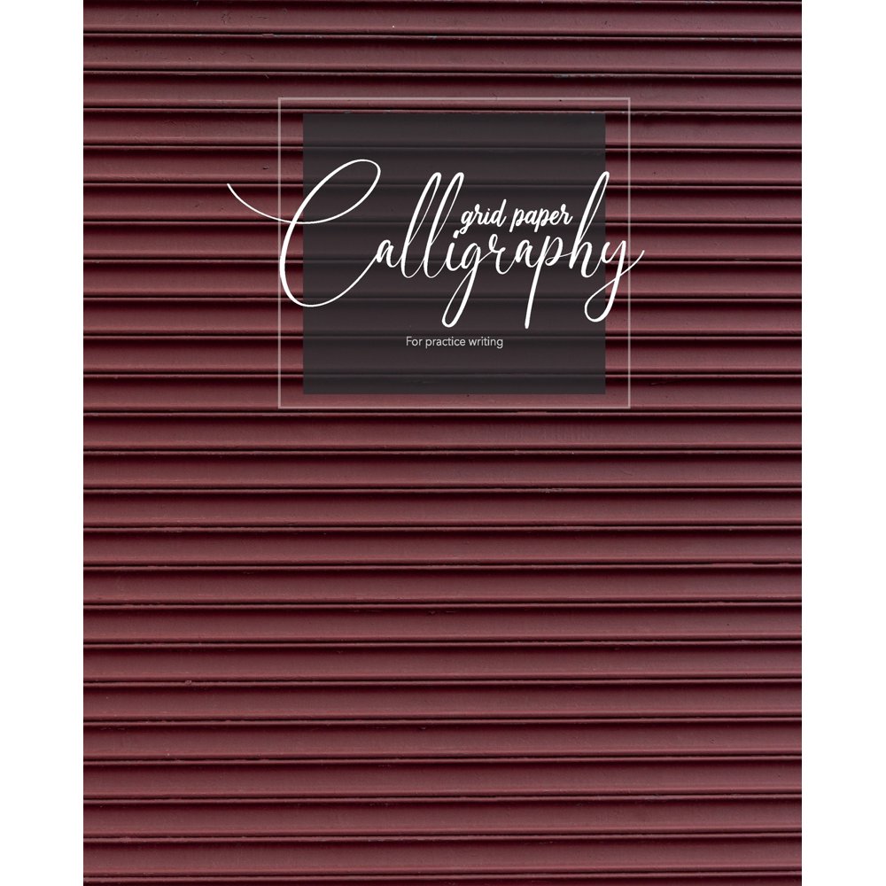 Calligraphy grid paper For practice writing: Calligraphy Paper Sheets ...