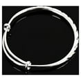 Willstar 925 Silver Plated Adjustable Bangle, High Quality Ladies ...