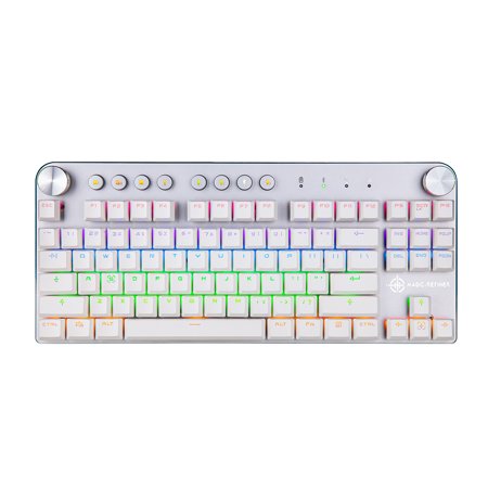 MK11 Mechanical Gaming Keyboard Wired USB and Wireless Bluetooth 3.0 ...