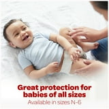 HUGGIES Size 5 Snug & Dry Diapers, 136 Count, 12-Hour Leak Lock ...