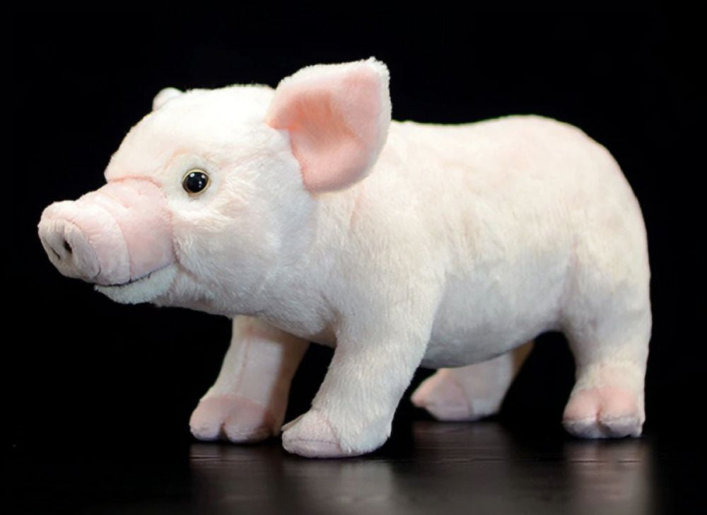 35cm Pink Pig Plush Toy Wild Boar Stuffed Animal Doll Kids Gift New ...