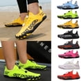 Men's Plus Size Wide Toe Outdoor Clogs, Quick-Dry Lightweight ...