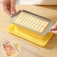 EcoNest Butter Slicer Cutter Dish Airtight Stick Containe Stainless ...
