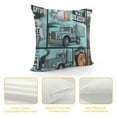 Kids Boys Trucks Throw Pillow Covers Construction Vehicle Cushion ...