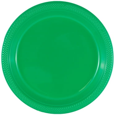 Plastic Neon Dinner Party Plates, Assorted Colors - Walmart.com
