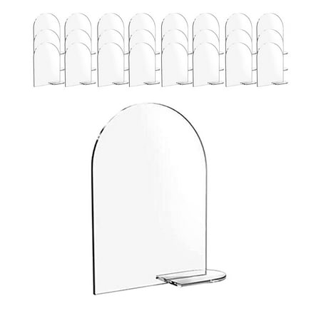 Acrylic Signs Holder with Stand Centerpieces Menu Sign Guest Name Tag ...