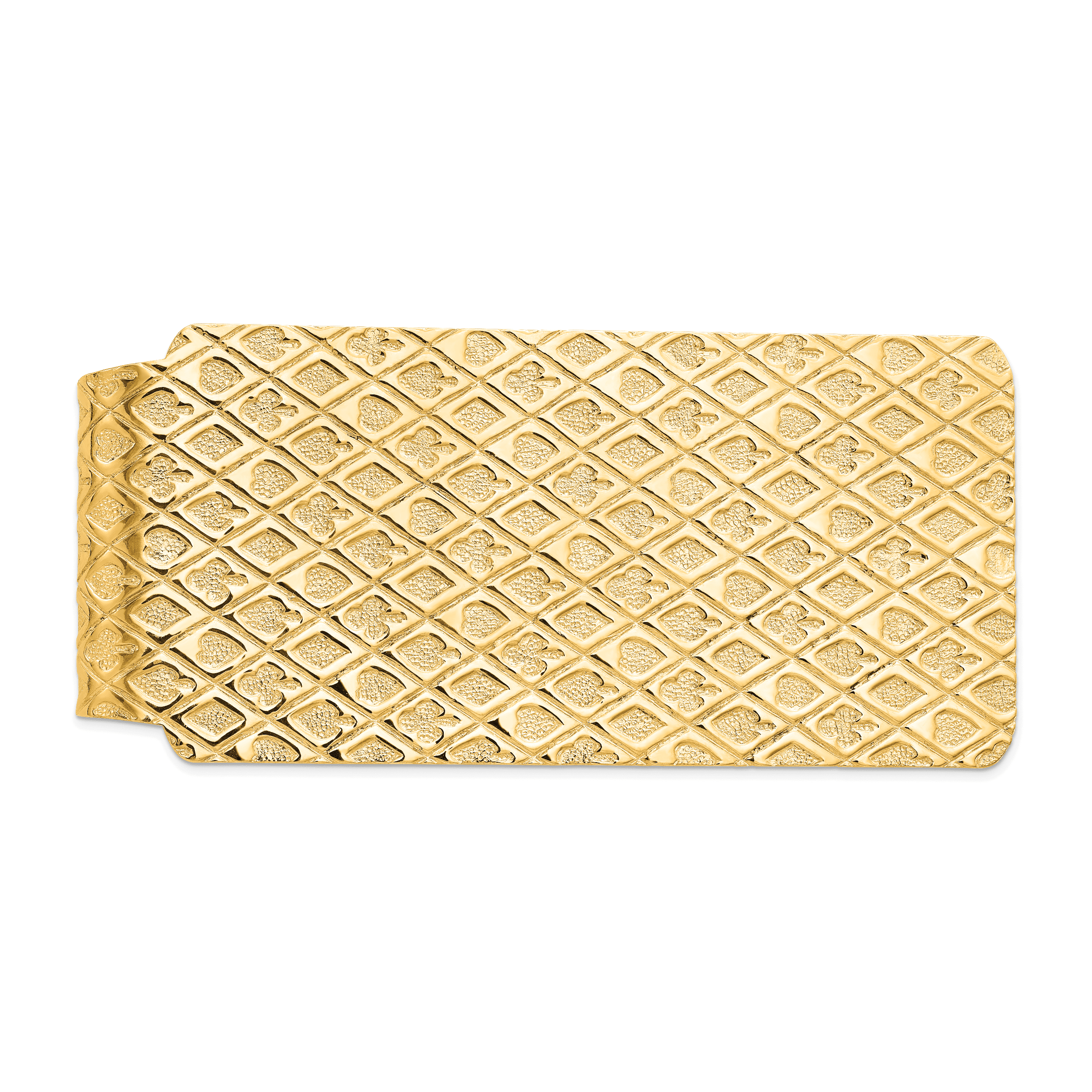 14K Yellow Gold Money Clip - Walmart.com