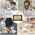 Aursear Programmable RC Robot Dog Toy, Interactive Pet with Sound and ...