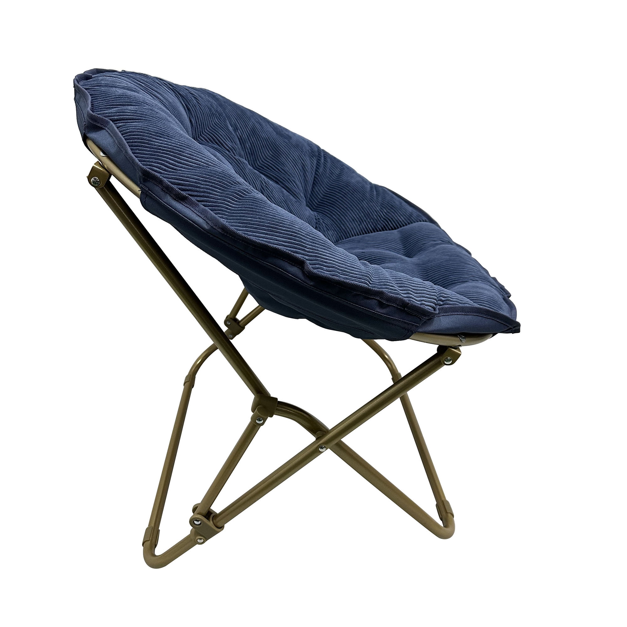 Corduroy saucer chair store