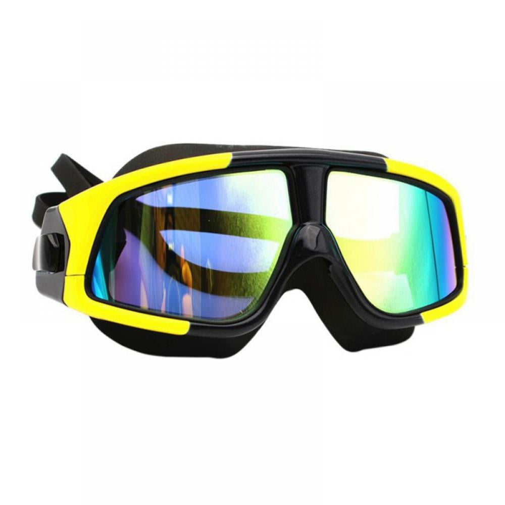 Adult Swim Goggles, Wide Vision Swim Goggles for Men Women Youth Teen ...