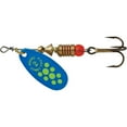 Mepps Comet Mino In-Line Spinner, 1 1/4", 1/9 oz, Gold Blade with Shad ...