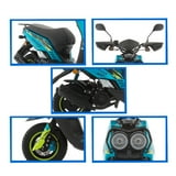 Motocicleta WS150 SPORT ITALIKA Azul Amarillo | Walmart en línea