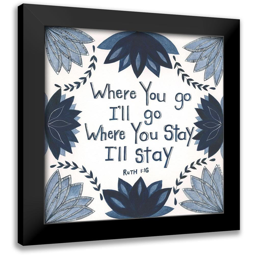 Shamp, Cindy 15x15 Black Modern Framed Museum Art Print Titled - Where ...