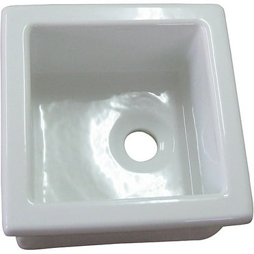 Mustee 10C Utility Sink 22" x 25", White - Walmart.com