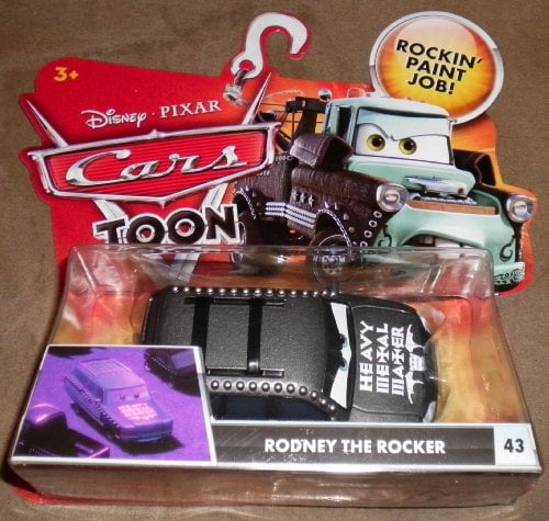 Disney Pixar cARS TOON 1:55 Scale Die cast car Rodney The Rocker Mattel ...