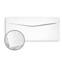 Strathmore Writing Bright White Wove Square Flap 24# #Monarch Envelope ...