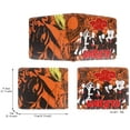 Roffatide Naruto Akatsuki Bi-Fold Wallet for Men, Faux Leather, ID ...