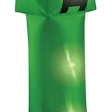 Disguise 4 ft Blowup Inflatable Minecraft Creeper Yard Decoration ...