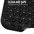 Bath and Shower Safety Mats 40x16 inch, Non Slip with Suction Cups for ...