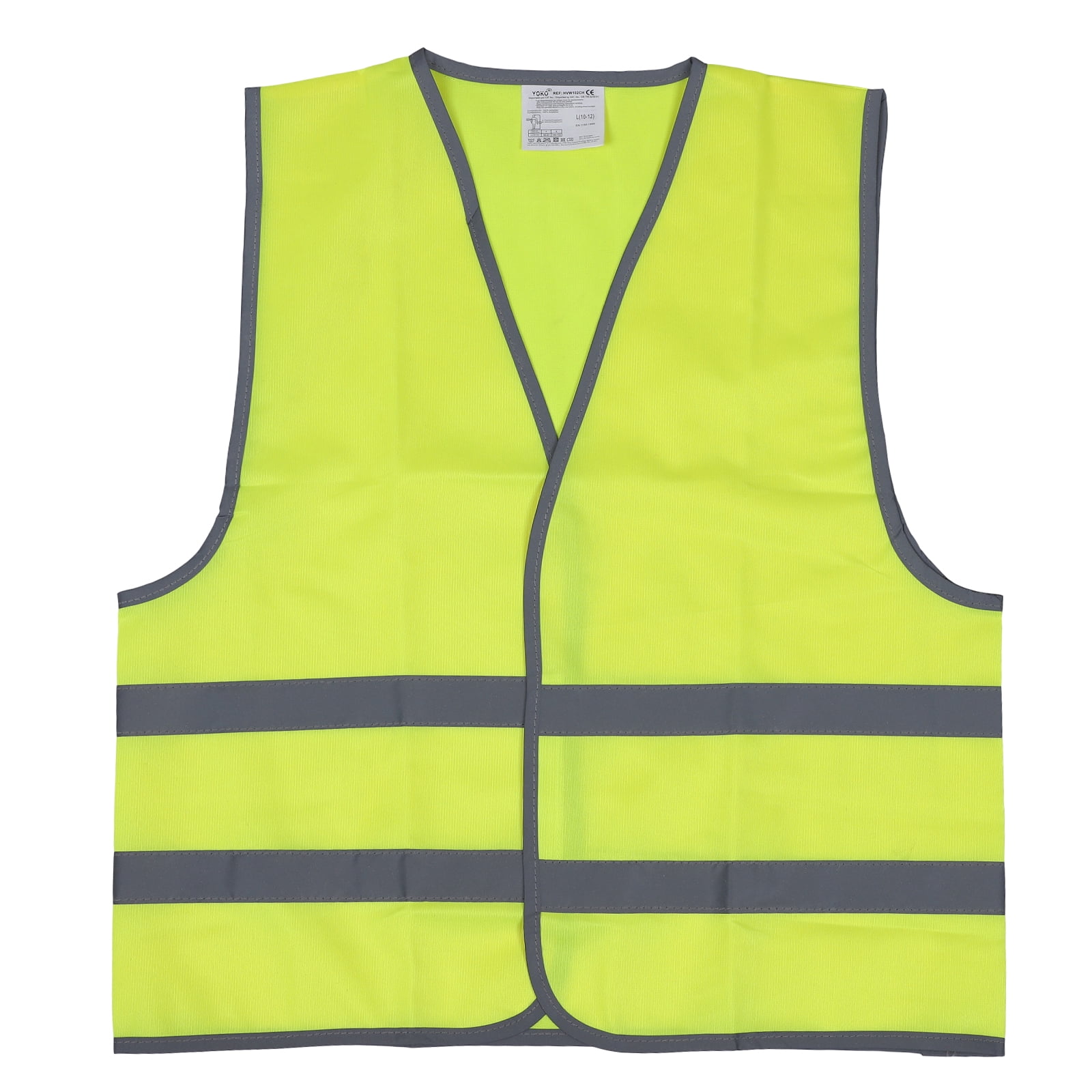 Fluorescent Vest High Visibility Vests Reflective Safety Vest for Kids ...