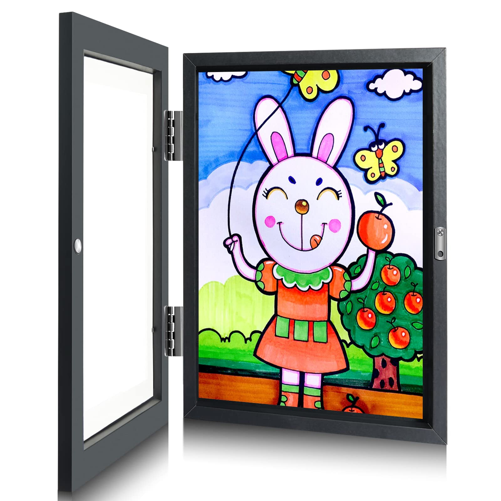 Sank 8.3x11.8 Kids Art Frames, Front Opening and Changeable Picture ...