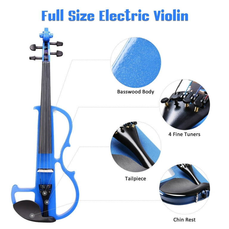 Blue Electric Violin