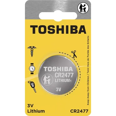 Panasonic CR2477 3V Lithium Coin Cell Battery for Watches, Cameras ...