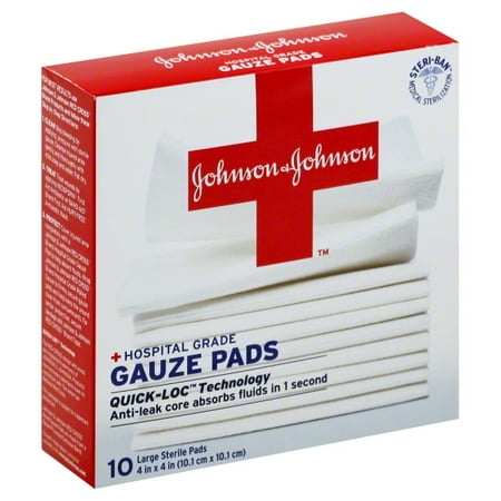 UPC 381370085249 - Johnson & Johnson Johnson & Johnson Gauze Pads, 10 ...