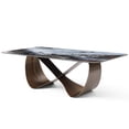 Whiteline Modern Living Tiffany, Ceramic Top, Brushed Bronze Base ...