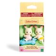 Calico Critters Bunny Baby Family Toys, Chocolate Rabbit Twins Duo ...