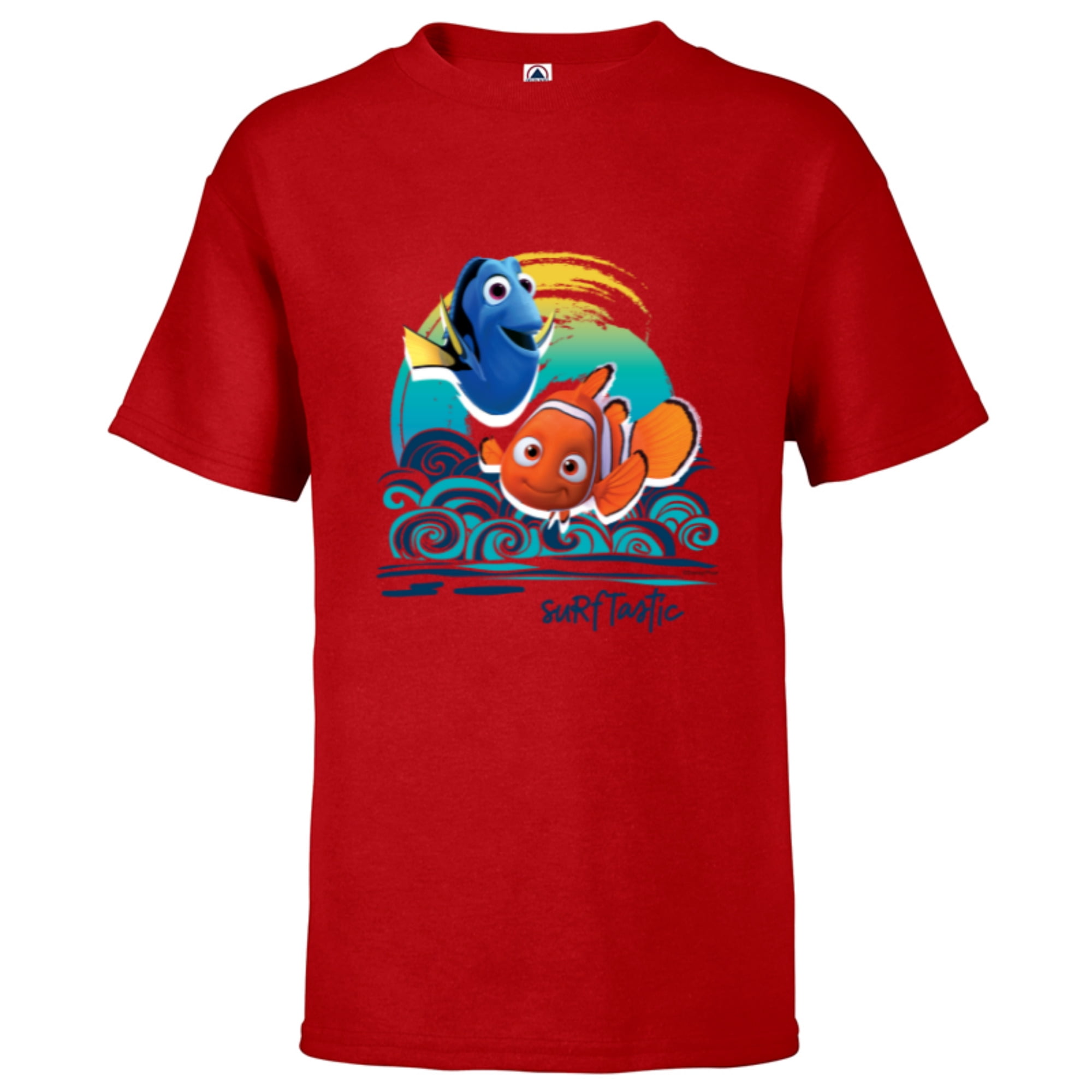 Disney PIXAR Finding Nemo Surf-Tastic with Nemo & Dory - Short Sleeve T ...