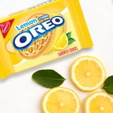 OREO Lemon Creme Sandwich Cookies, Sweet Lemon Twist, Vanilla Wafer ...