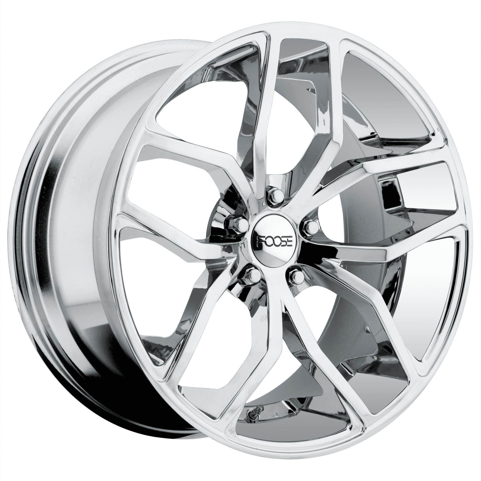 20 Inch 5x114 3 Wheel Rim Foose F148 20x10 40mm CHROME Walmart