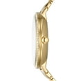 Fossil Women's Gold-Tone Stainless Steel Watch, Sun Moon Multifunction ...
