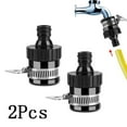 Universal Tap Connector Adapter Mixer Kitchen Garden Hose Pipe Joiner