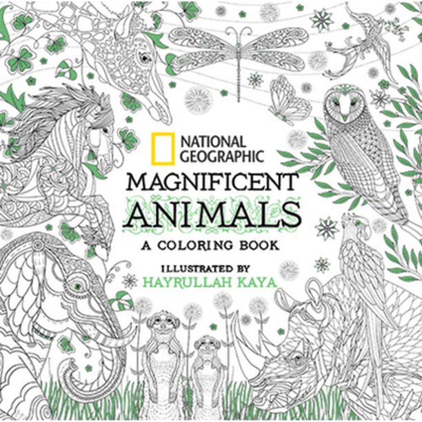 National Geographic Coloring Book Pages