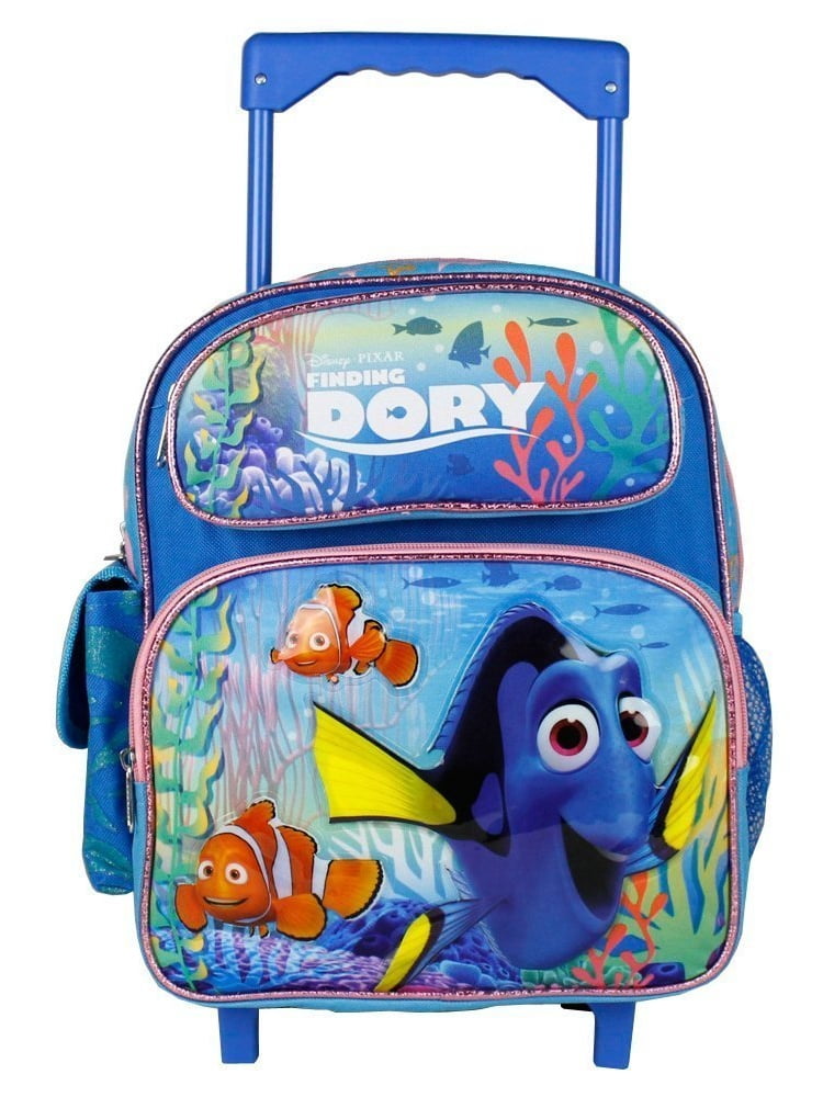 Small Rolling Backpack - Disney - Blue 12 New 680367 - Walmart.com