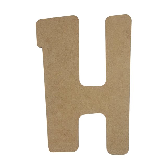 Wooden Letter Unfinished, Kid Zone Font, Craft Cutout - Walmart.com