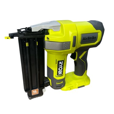 RYOBI 18V ONE+ Airstrike Electric Brad Nailer, 18-Gauge, Battery Powered, Tool Only - Walmart.com