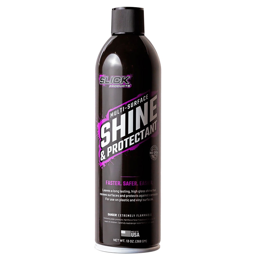 Slick Products Interior Shine and Protectant Automotive Polishes, 13 oz ...