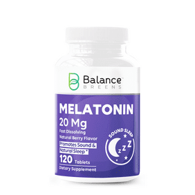 Vitamatic Melatonin 20mg Fast Dissolve 120 Tablets 20 mg - Nighttime ...