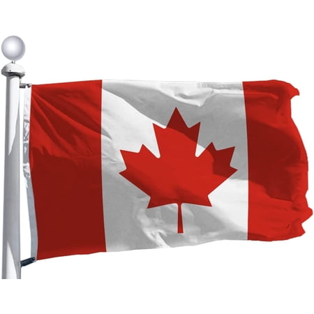 Canada Flag 27x54 Inch Outdoor Indoor-150D Polyester Official Standard ...