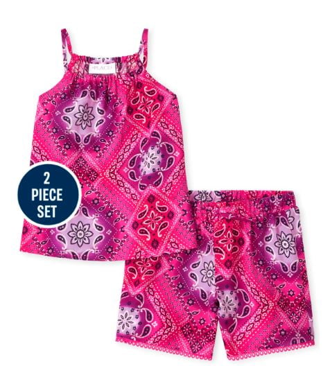 The Children's Place Girls 2-Piece Bandana Set, Sizes XS-XXL - Walmart.com