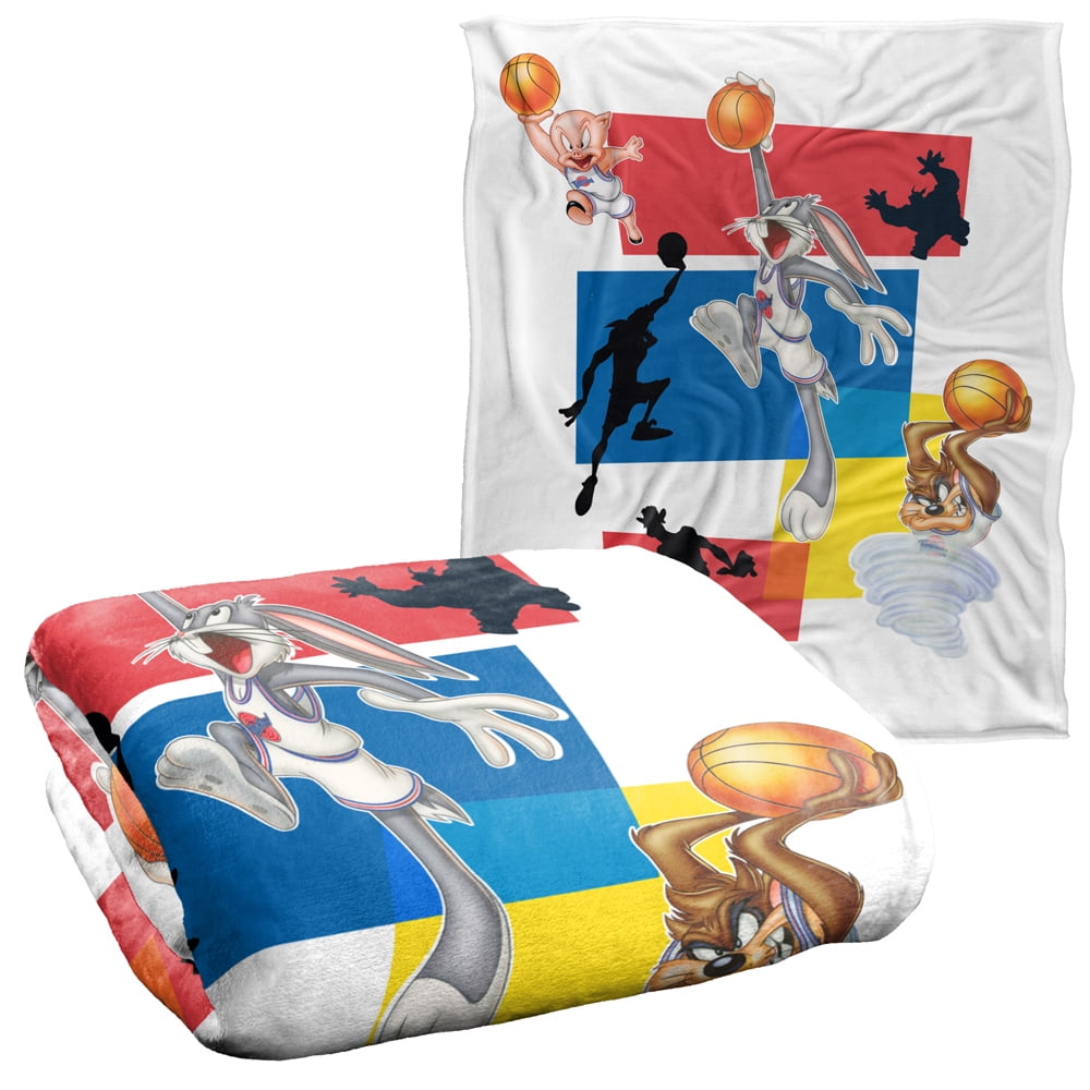 Space Jam Group Collage Silky Touch Super Soft Throw Blanket 50' x 60 ...
