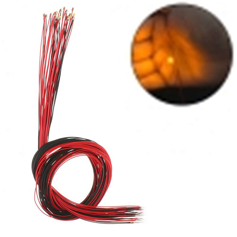 20Pcs Bulbs Pre Wired 1206 Smd Pre-Soldered Micro-Leds Street Lights ...