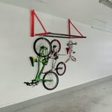 Stalwart Tire Rack - 32 to 50in Adjustable Wall Mounted Tire Storage ...